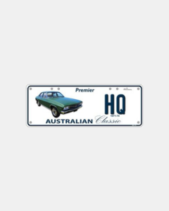 HQ Premier - Number Plate - Mildura Holden Motor Museum