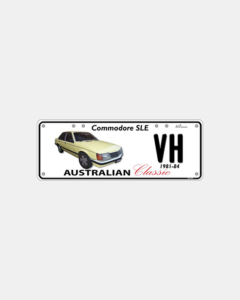 VH Commodore SLE - Number Plate - Mildura Holden Motor Museum