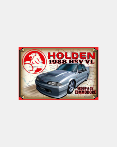 Holden VL HSV Group A SS Commodore Map Tin Sign - Mildura Holden Motor ...